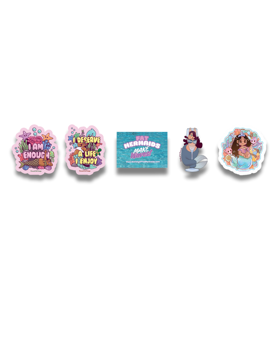 Stickers – Society Of Fat Mermaids
