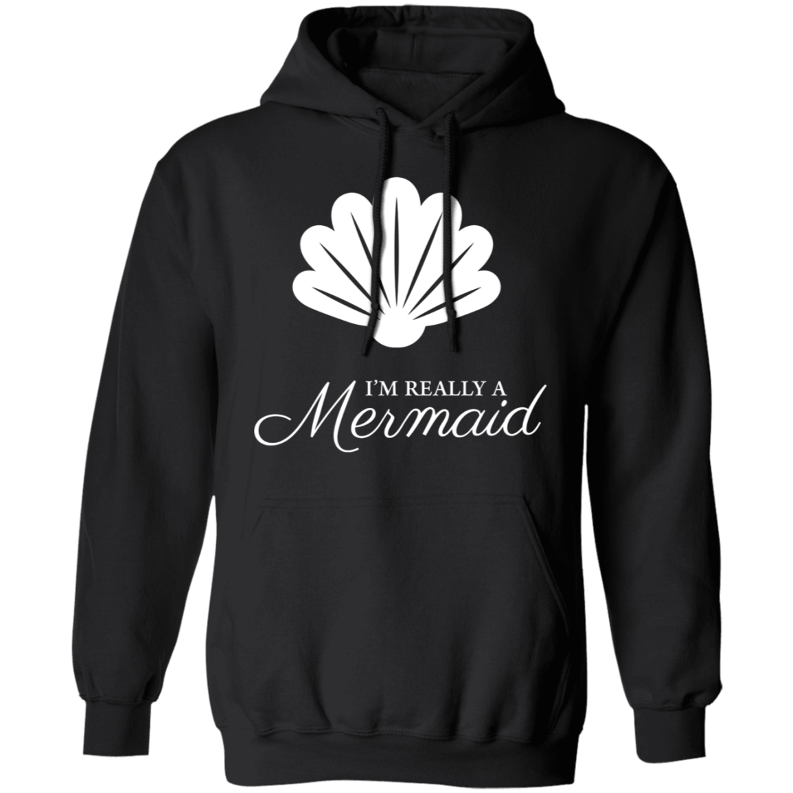 Really a Mermaid Hoodie – Society Of Fat Mermaids