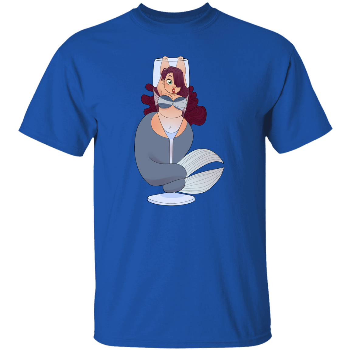 Mer-Mosa Basic Unisex T-Shirt – Society Of Fat Mermaids